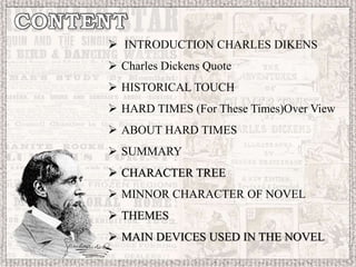 hard times novel by charles dicken by quratulain akhter | PPTX