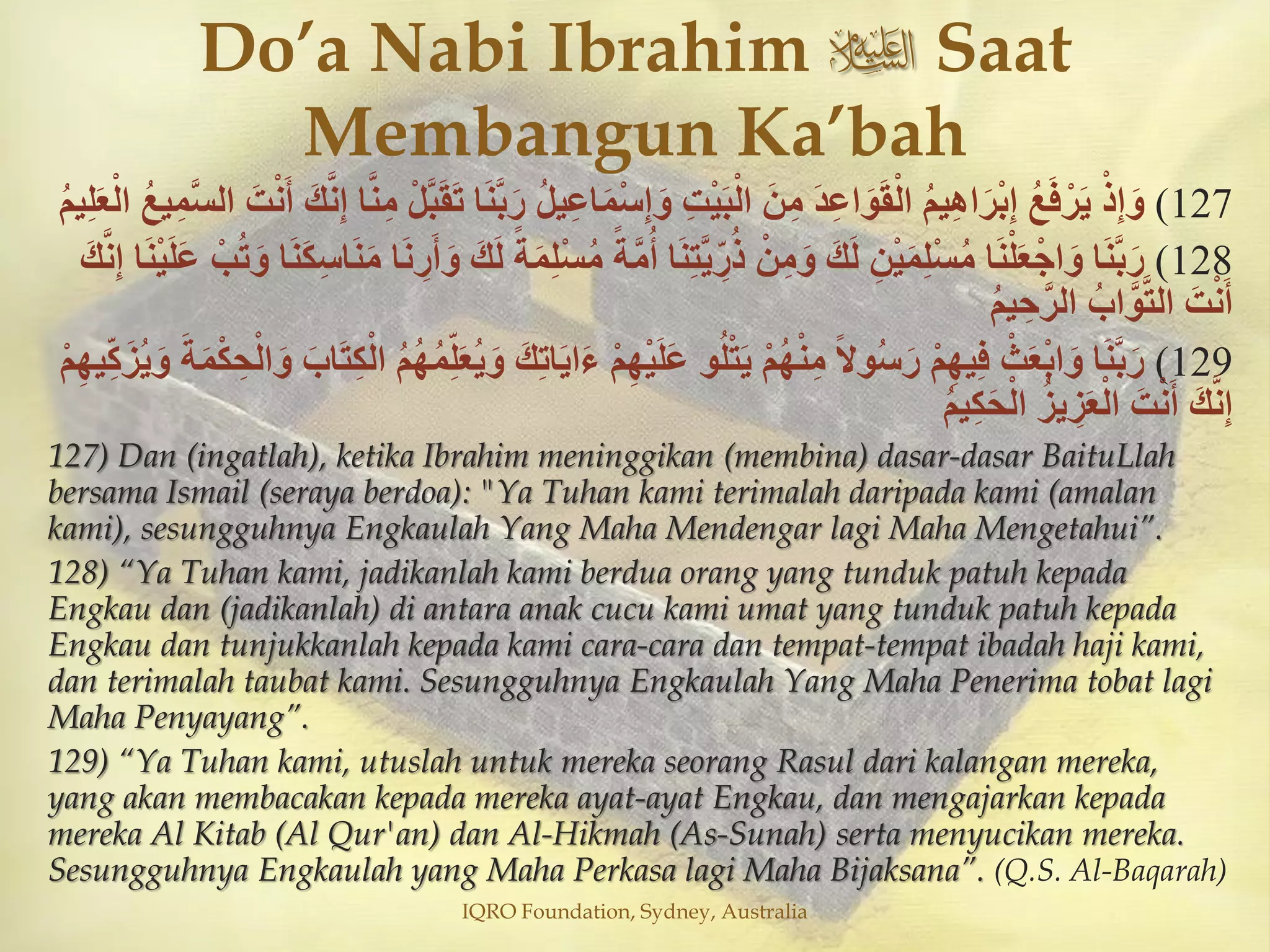 Sirah Nabawiyah 03: Nabi Ibrahim as. & Nabi isma'il as. | PDF