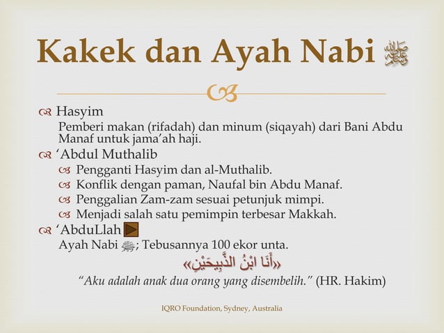 Sirah Nabawiyah 06: Silsilah Nabi Muhammad Saw | PDF