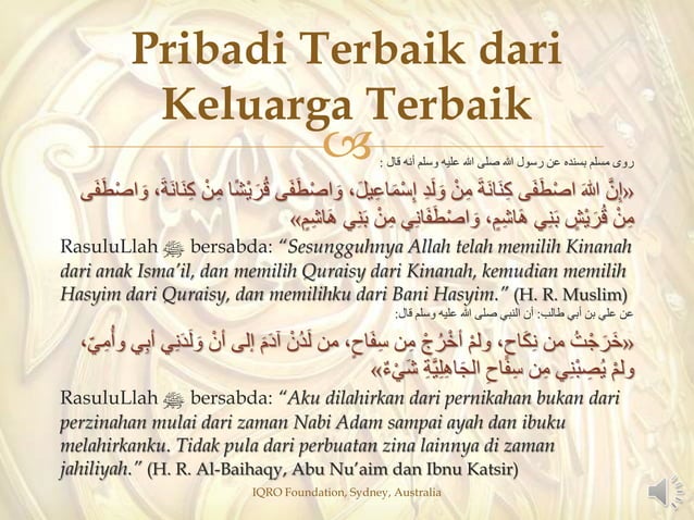 Sirah Nabawiyah 06: Silsilah Nabi Muhammad Saw | PDF