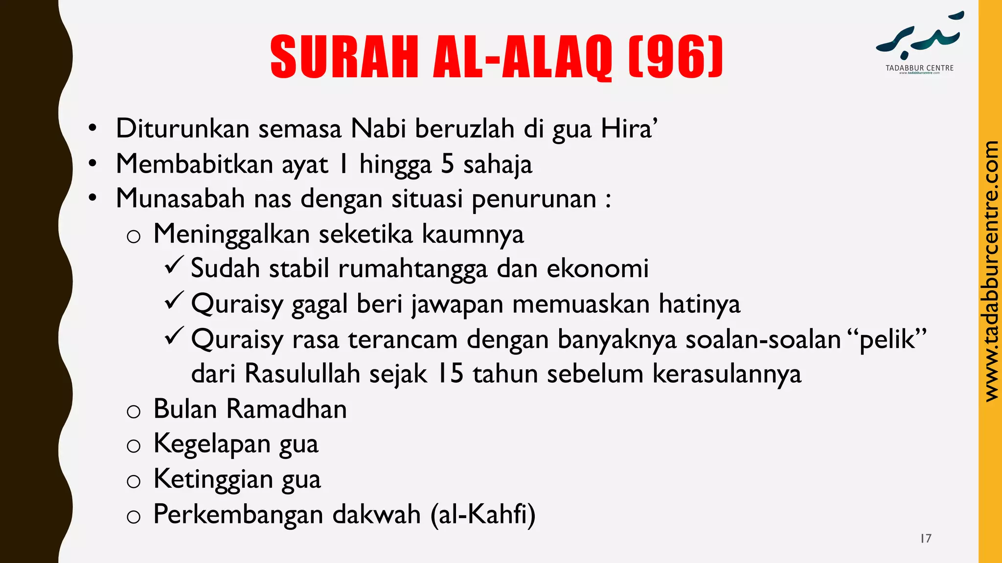 BENGKEL SIRAH SURAH 1.0 | PDF