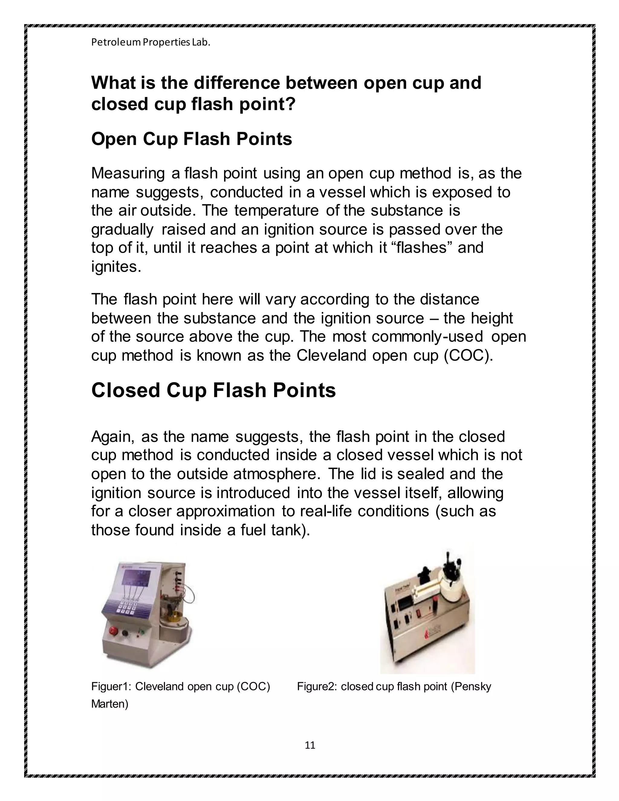 Flash AND Fire Point | DOCX