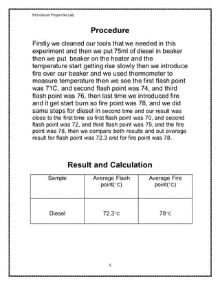 Flash AND Fire Point | DOCX