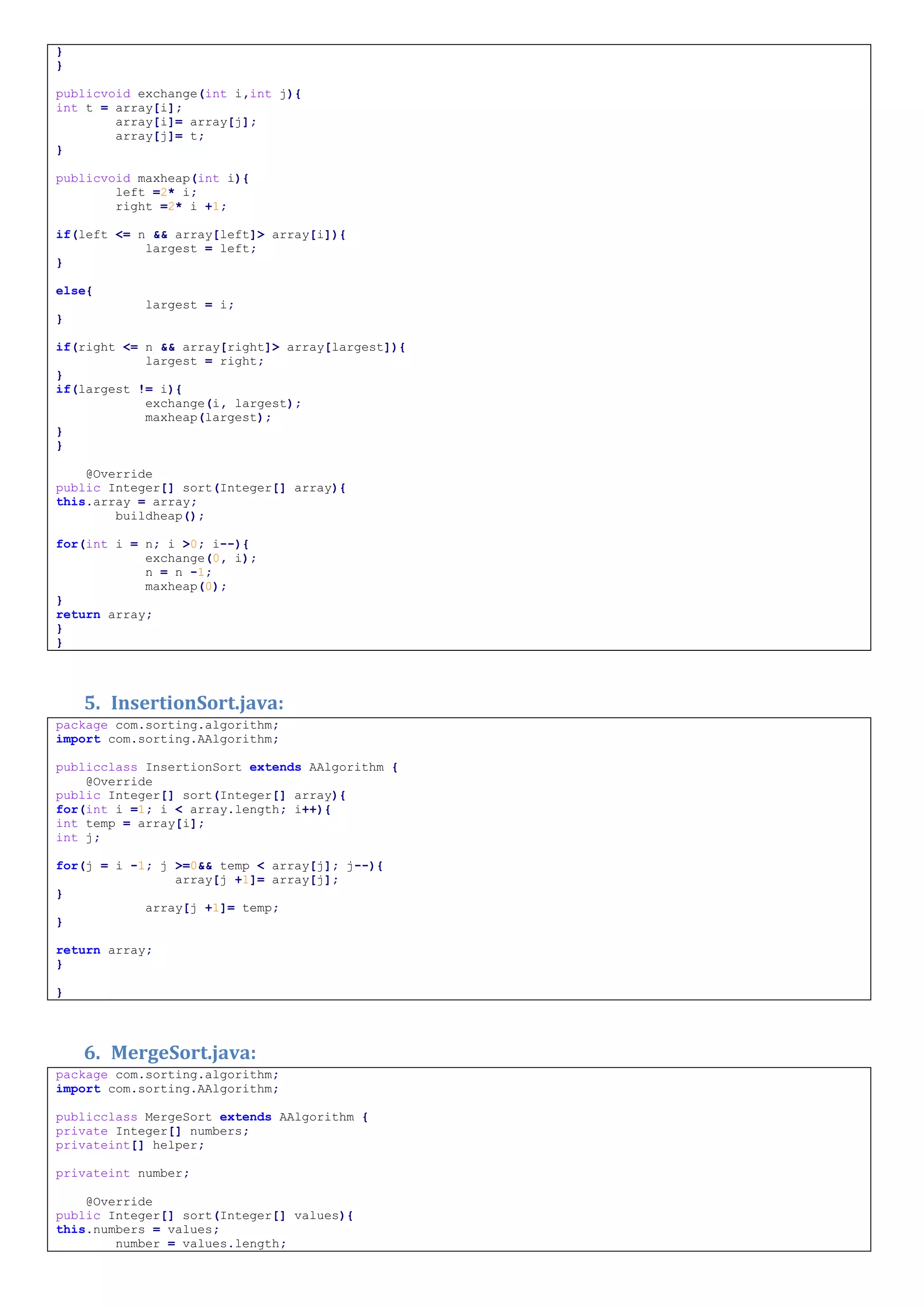 Siralama algoritmalari ileri algoritma analizi | PDF