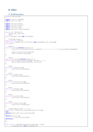 Siralama algoritmalari ileri algoritma analizi | PDF