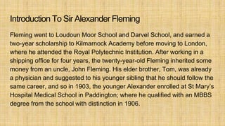 Sir alexander fleming | PPTX