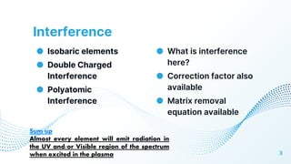 Inductive coupled plasma Spectroscopy and Raman spectoscopy | PPT