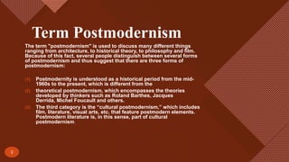 Post Modern Study of Shakespeare's "Othello" | PPT