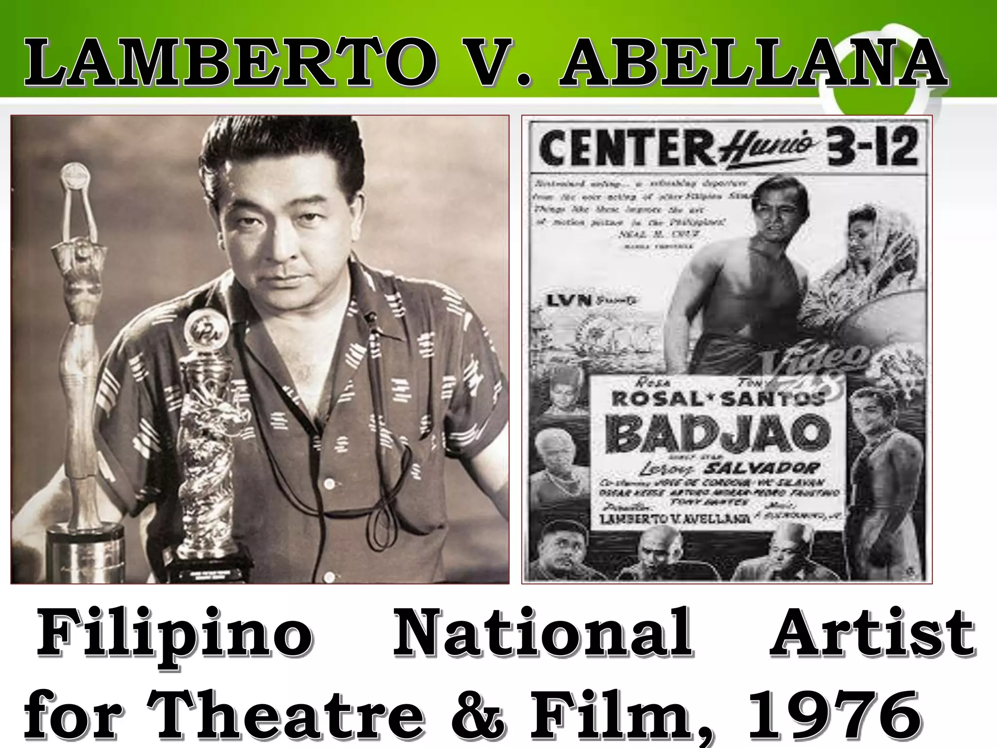 Contemporary Art Forms, Roster of Filipino National Artist, Famous ...