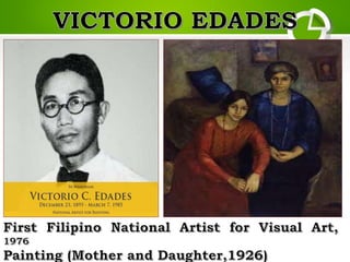Contemporary Art Forms, Roster of Filipino National Artist, Famous ...