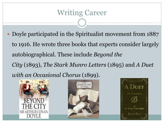 Sir Arthur Conan Doyle | PPTX