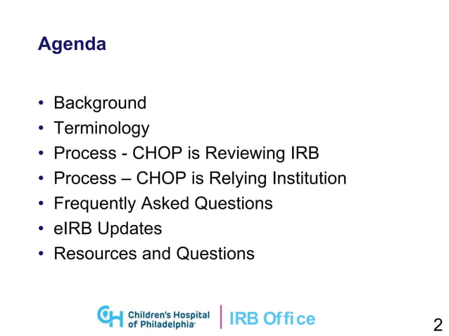 Single IRB Review of Clinical Research | PPTX | Medical Health