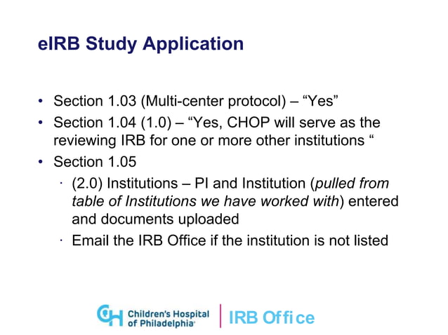 Single IRB Review of Clinical Research | PPTX | Medical Health