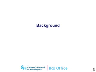 Single IRB Review of Clinical Research | PPTX