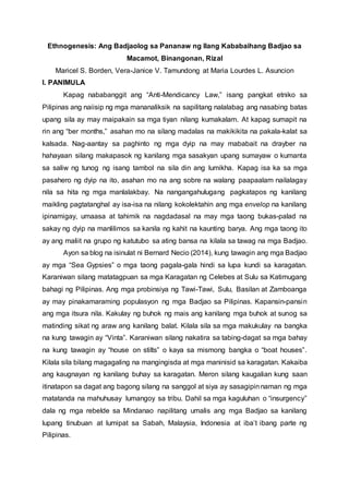 Sir bias ni dhang, lourdes at janice badjao 1 | DOCX