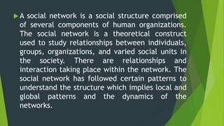 LESSON 9: SOCIAL NETWORK | PPTX