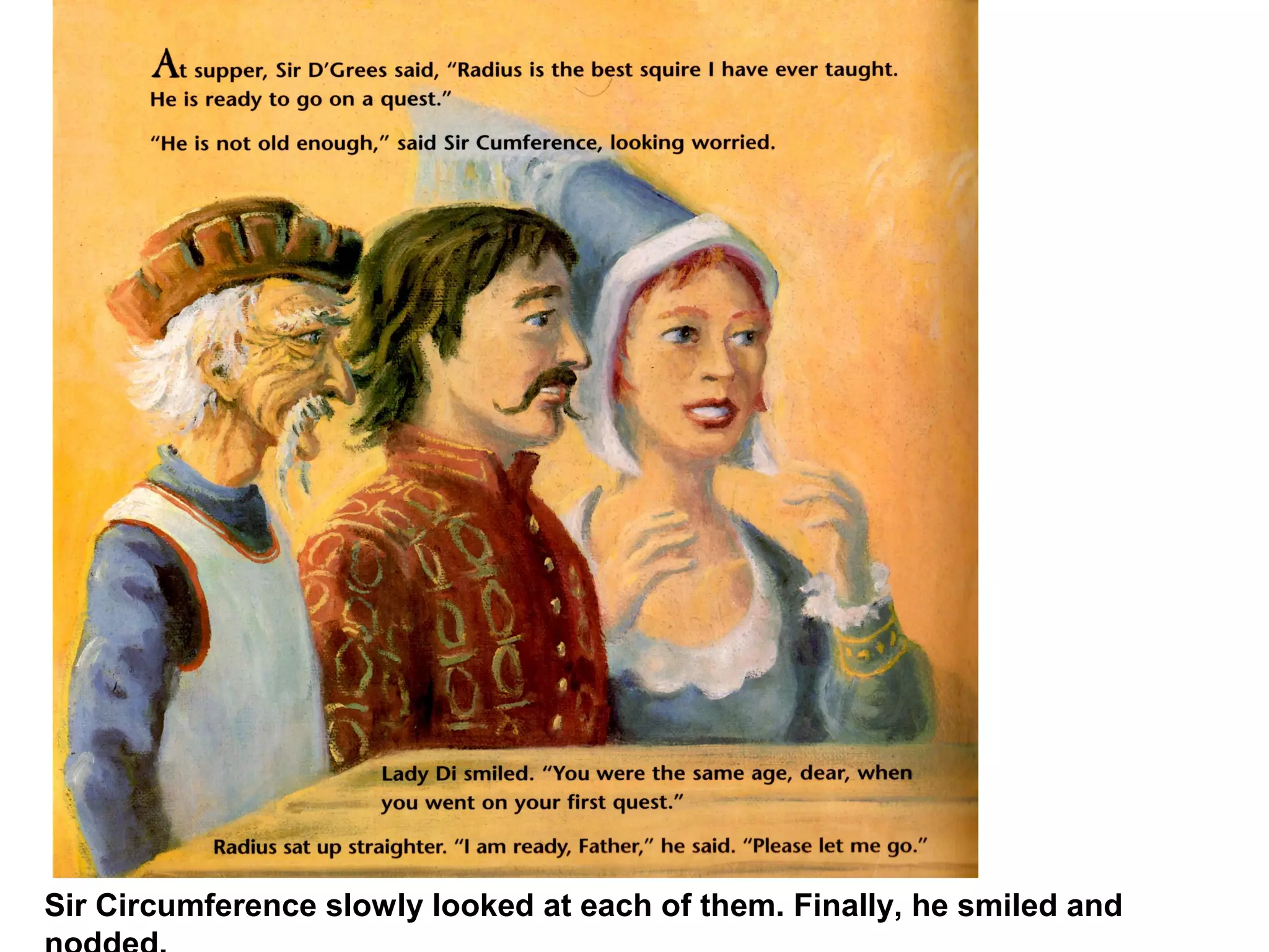 Sir circumference and the great knight of angleland | PPT