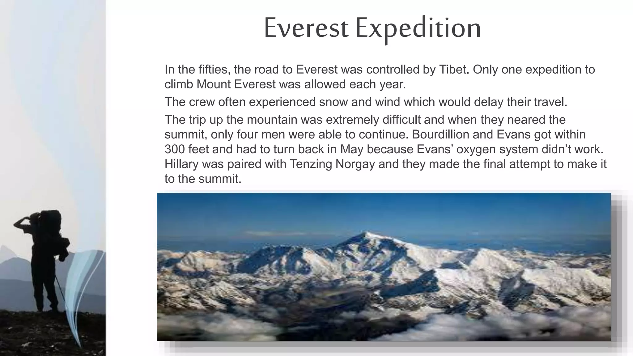 Sir Edmund Hillary | PPTX
