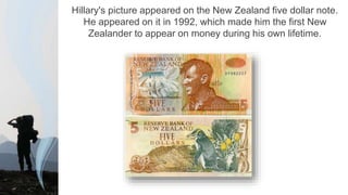 Sir Edmund Hillary | PPTX