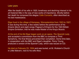 Sir Edward Elgar - Biography & Music | PPT