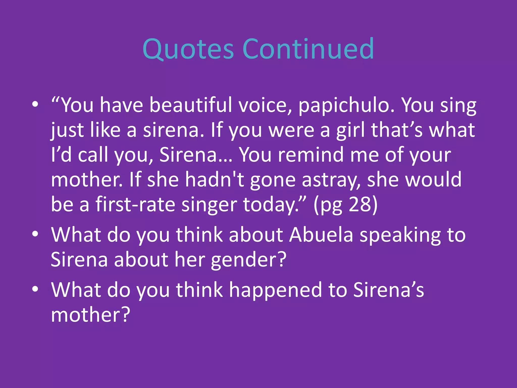 Sirena selena presentation | PPTX