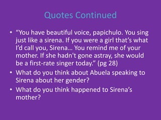 Sirena selena presentation | PPTX