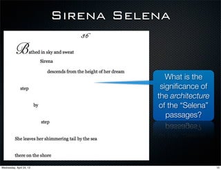 Sirena selena slideshow | PPT | Free Download