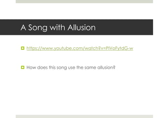 Siren Song and Allusions | PPTX | Poetry | Books and Literature