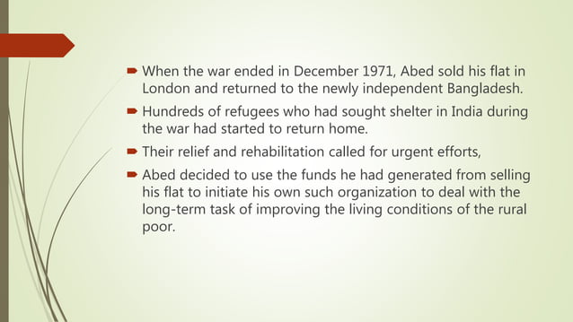 Sir Fazle Hasan Abed Ppt