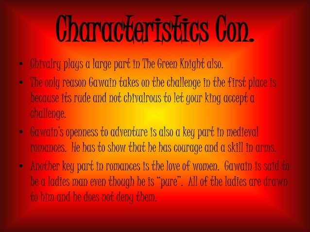 Sir gawain and the green knight | PPT