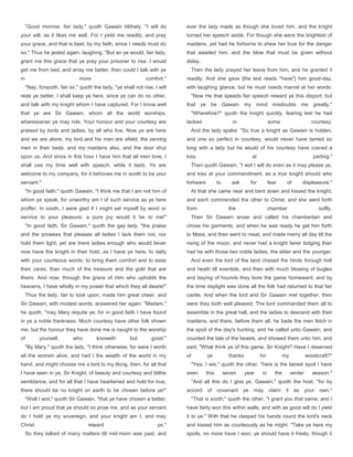 Sir gawain and the green knight | PDF