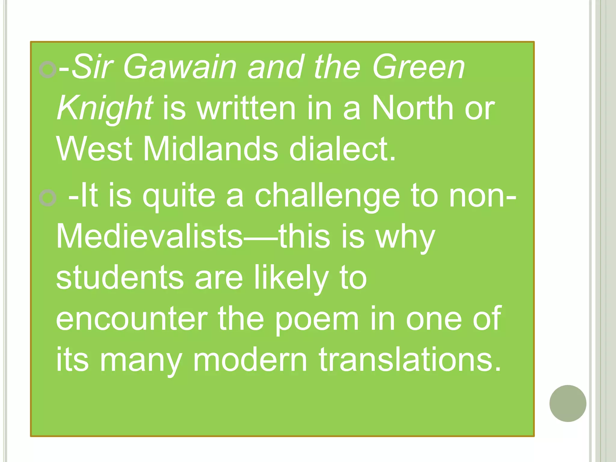 SIR GAWAIN AND THE GREEN KNIGHT.pptx