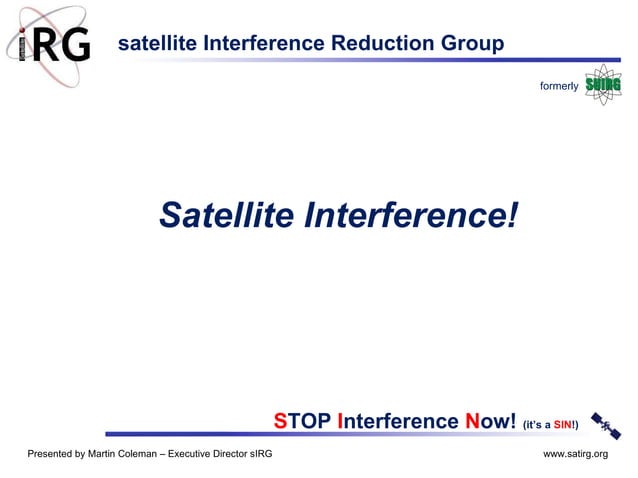 sIRG General PPT | PPT