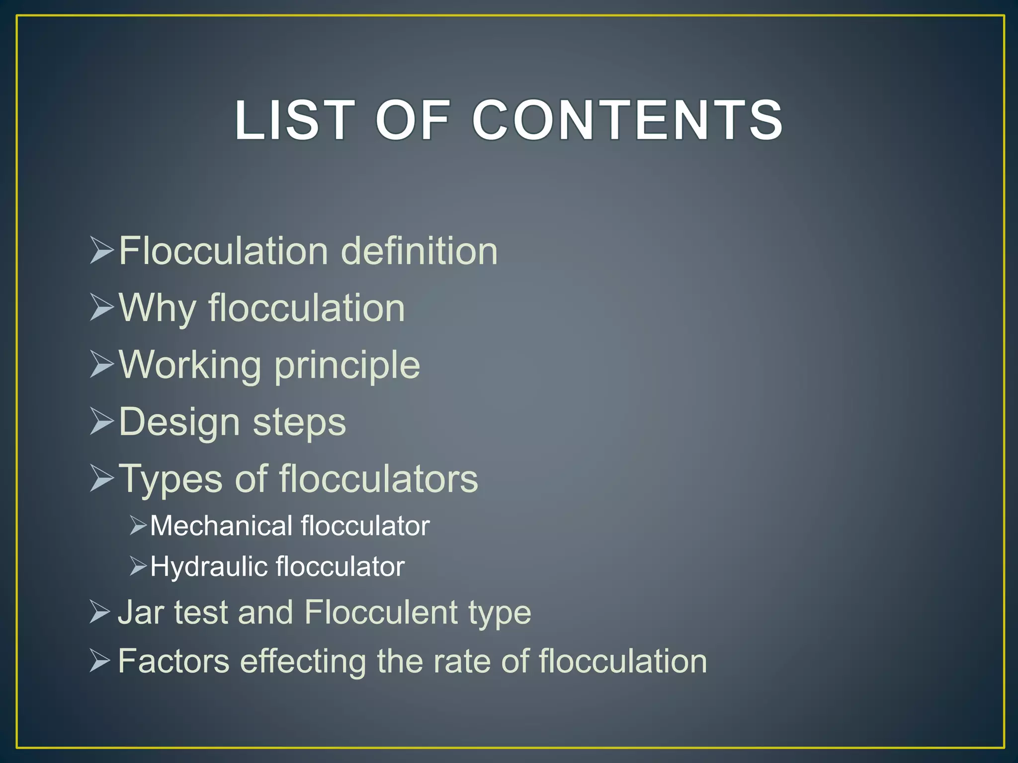 Coagulation and Flocculation | PPTX