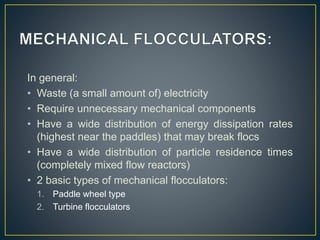 Coagulation and Flocculation | PPTX