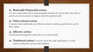 Theories of Max Weber/ | PPTX