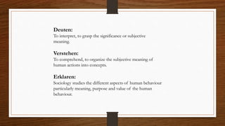 Theories of Max Weber/ | PPTX