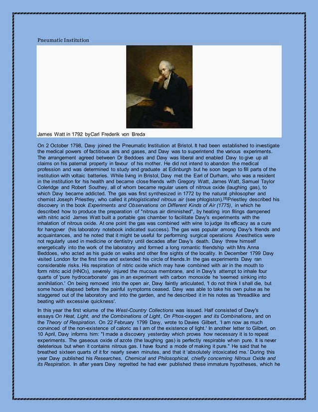 Sir humphry davy | PDF