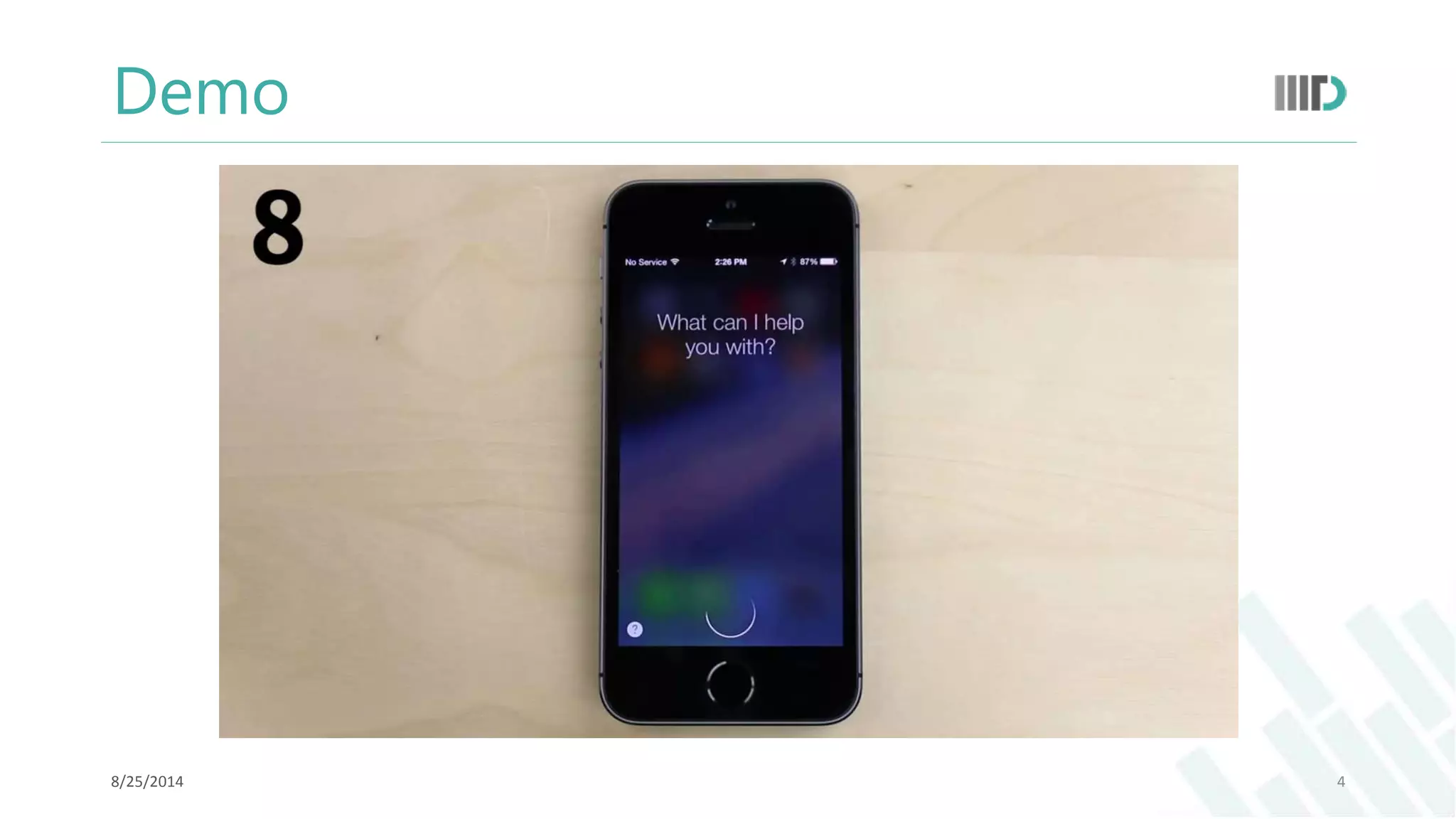 Siri voice controlled personal assistant | PPTX