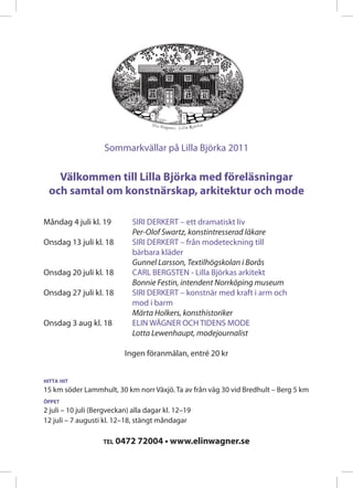 Siri derkert flyer 110505[1] slutversion | PDF