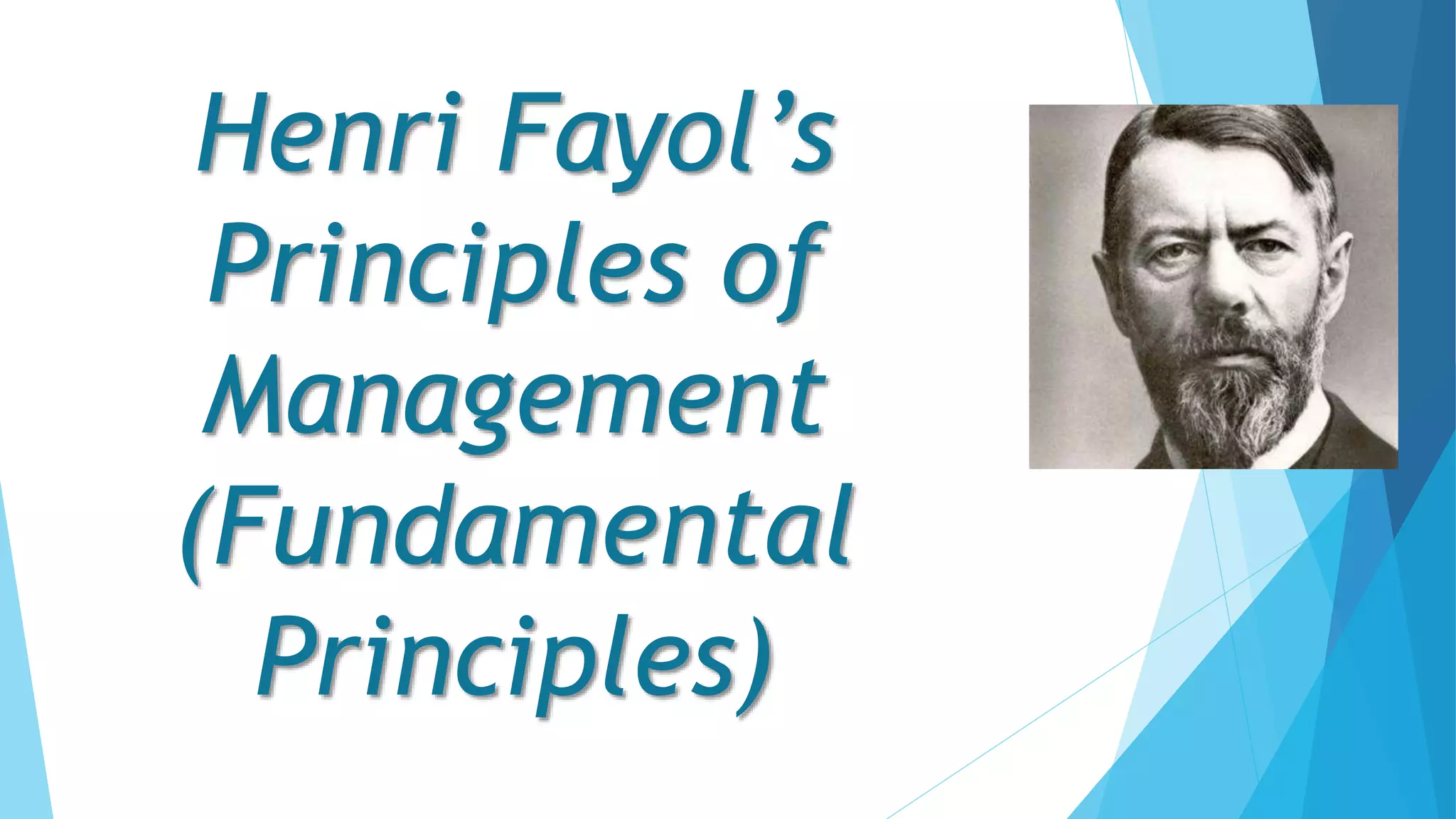 Management Principles | PPTX