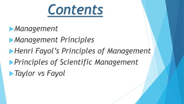 Management Principles | PPTX