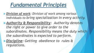 Management Principles | PPTX