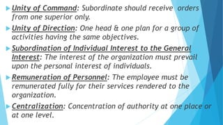 Management Principles | PPTX