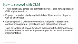 How AI is Making Contract Management Easier and More Effective | PDF