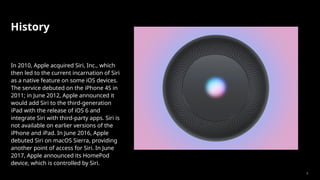 Siri Presentation ...