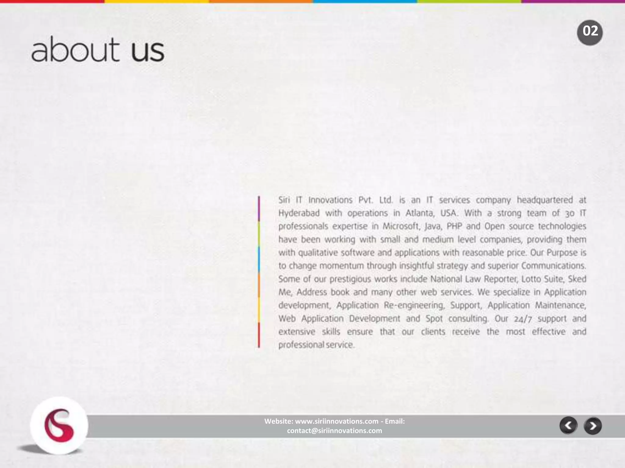 Siri Innovations Presentation | PPS