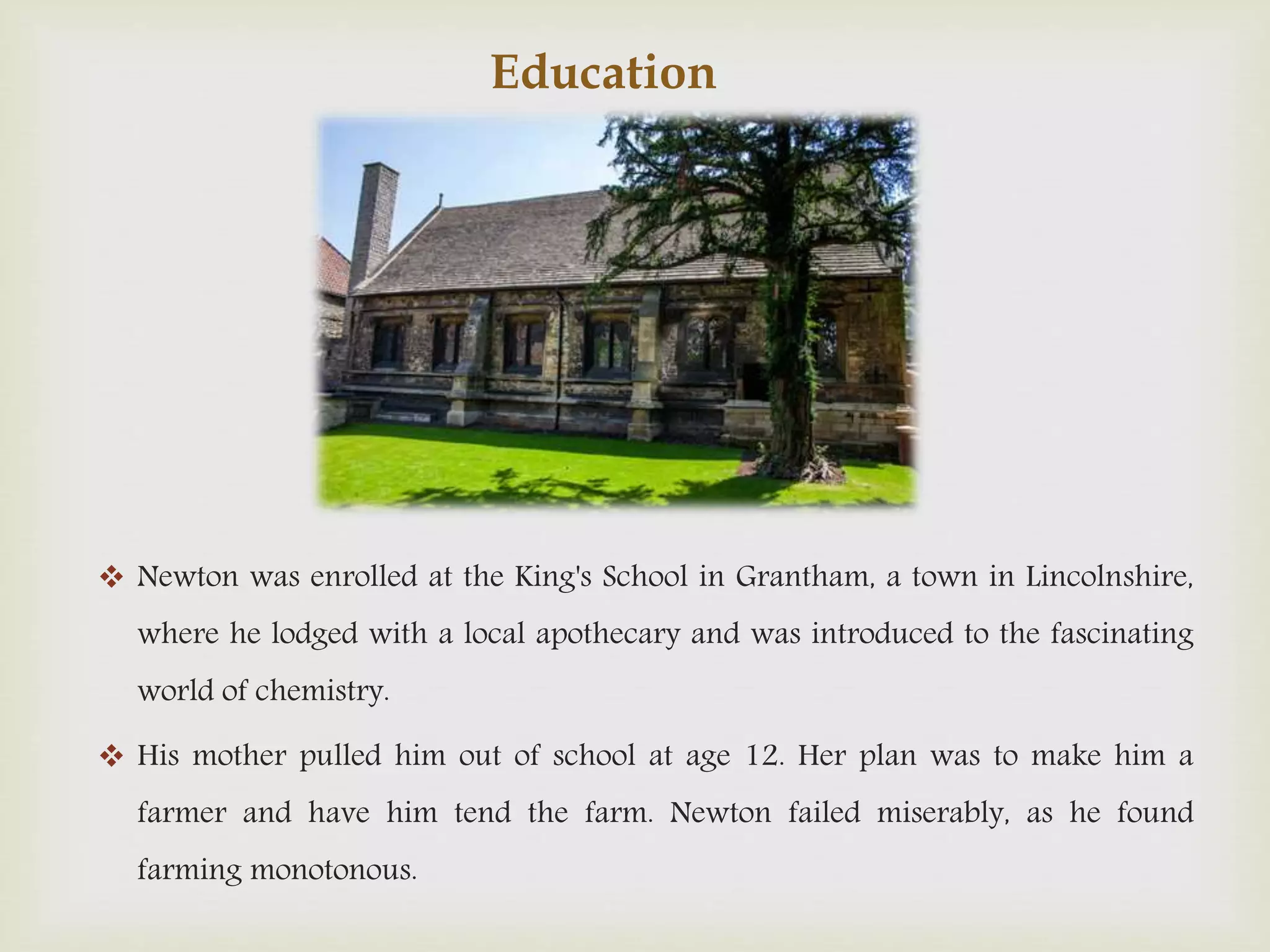 Sir isaac newton ppt | PPTX