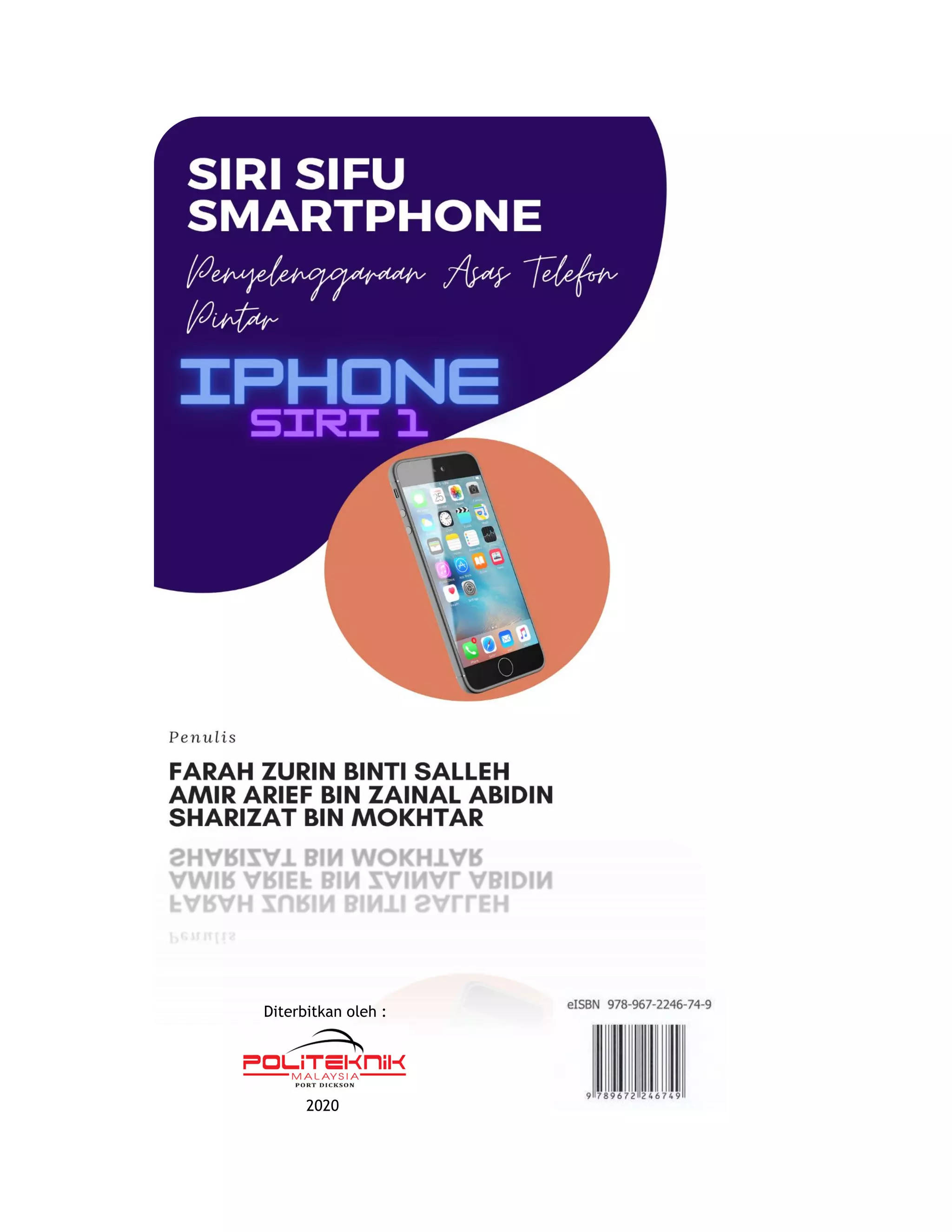 Siri Sifu Smartphone_Penyelenggaraan Asas Telefon Pintar iPhone Siri 1 ...