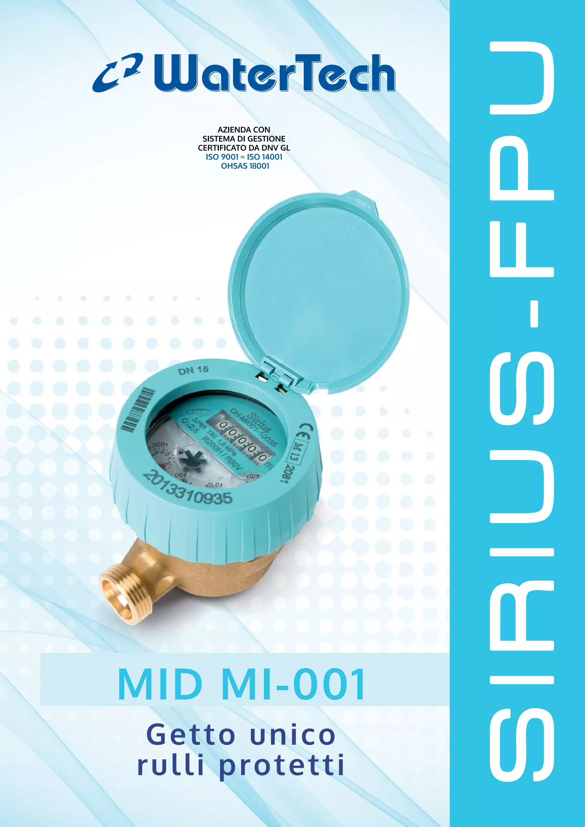 WaterTech - SIRIUS-FPU Residenziali | PDF